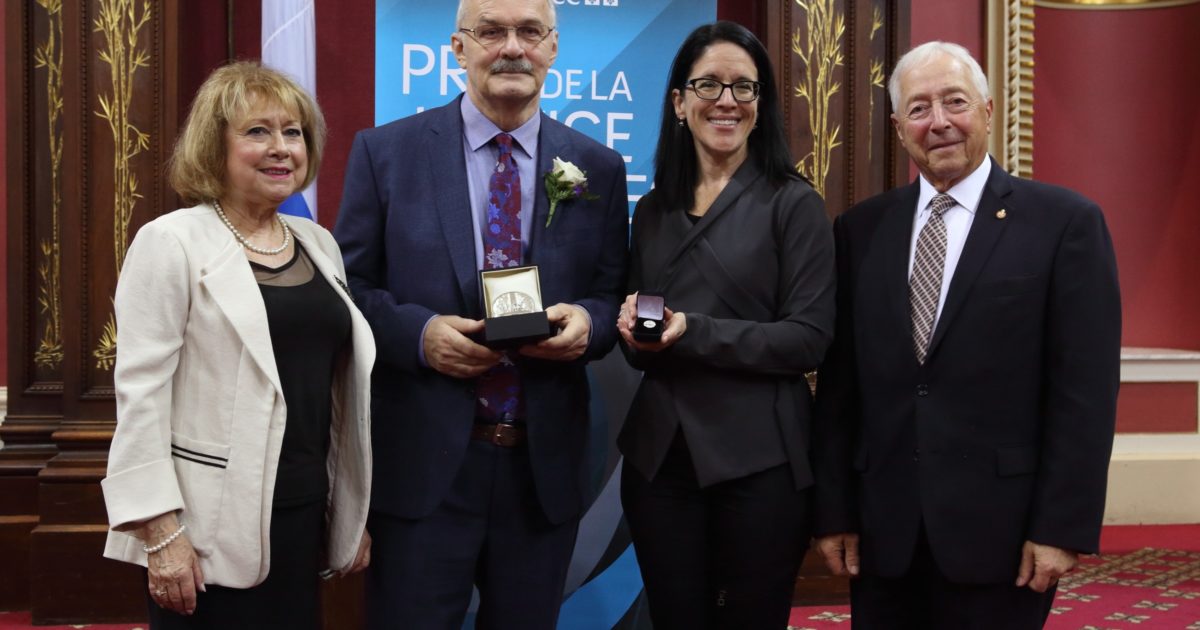 Prix de la justice du Québec - Ménard, Martin, Lawyers